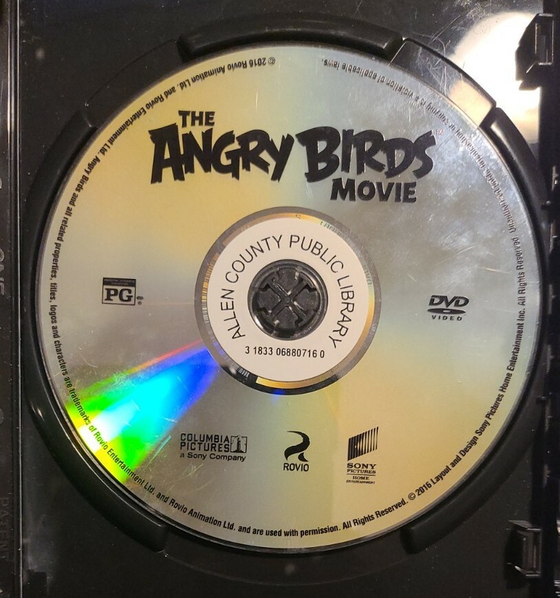 The Angry Birds Movie Dvd | eBay