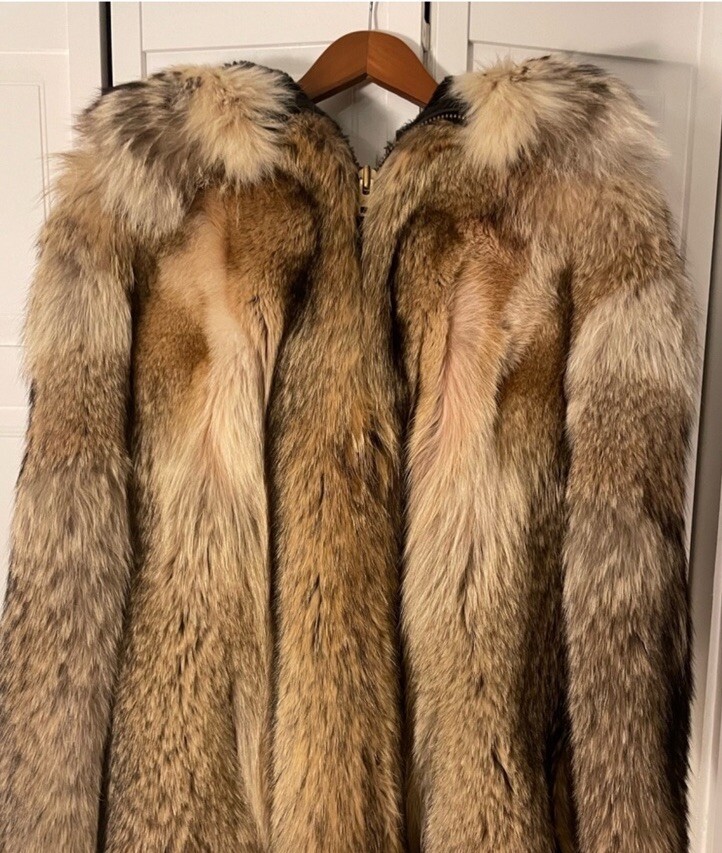 Read description Genuine Alaskan Real Fur Coat - Gem