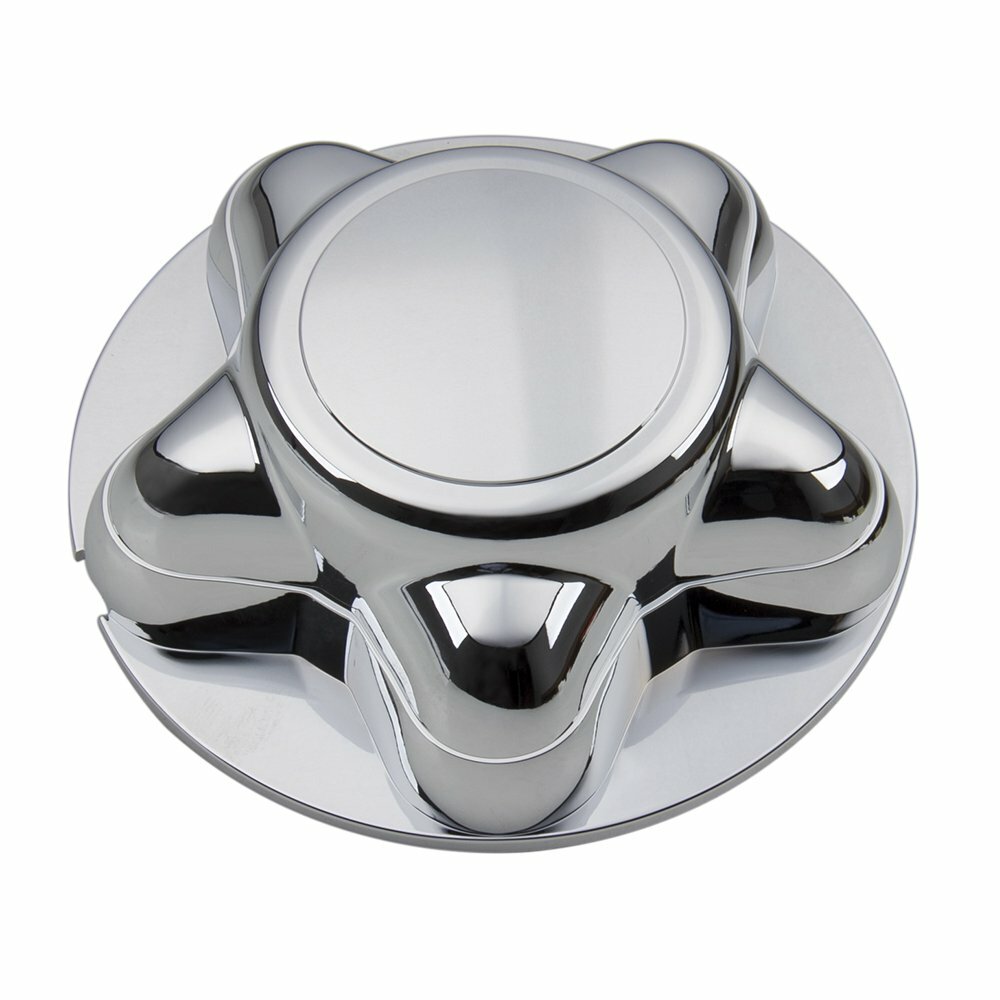 4X 7" CHROME CENTER HUB CAP WITH 5-LUG STEEL WHEEL FIT FOR FORD F150 ...