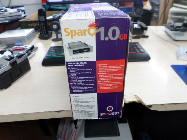 SyQuest Sparq External IDE 1gb Disk Drive Sparq1 Tested for sale online ...