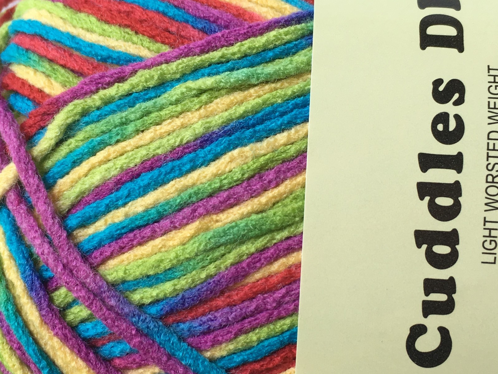Crystal Palace Yarns Cuddles DK #2013 "Circus" Machine Wash ...