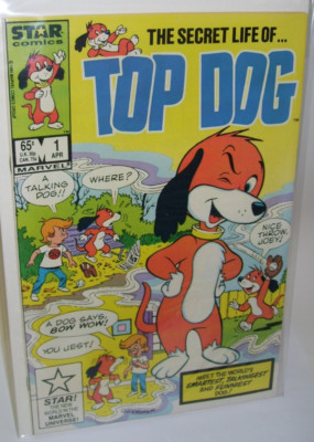 1985 Vintage Star Comics The Secret Life Of Top Dog Comic Book No. 1 | eBay
