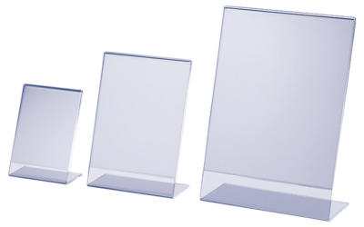 ACRYLIC POSTER MENU HOLDER PERSPEX LEAFLET DISPLAY STANDS A4,A5,A6,A7 ...