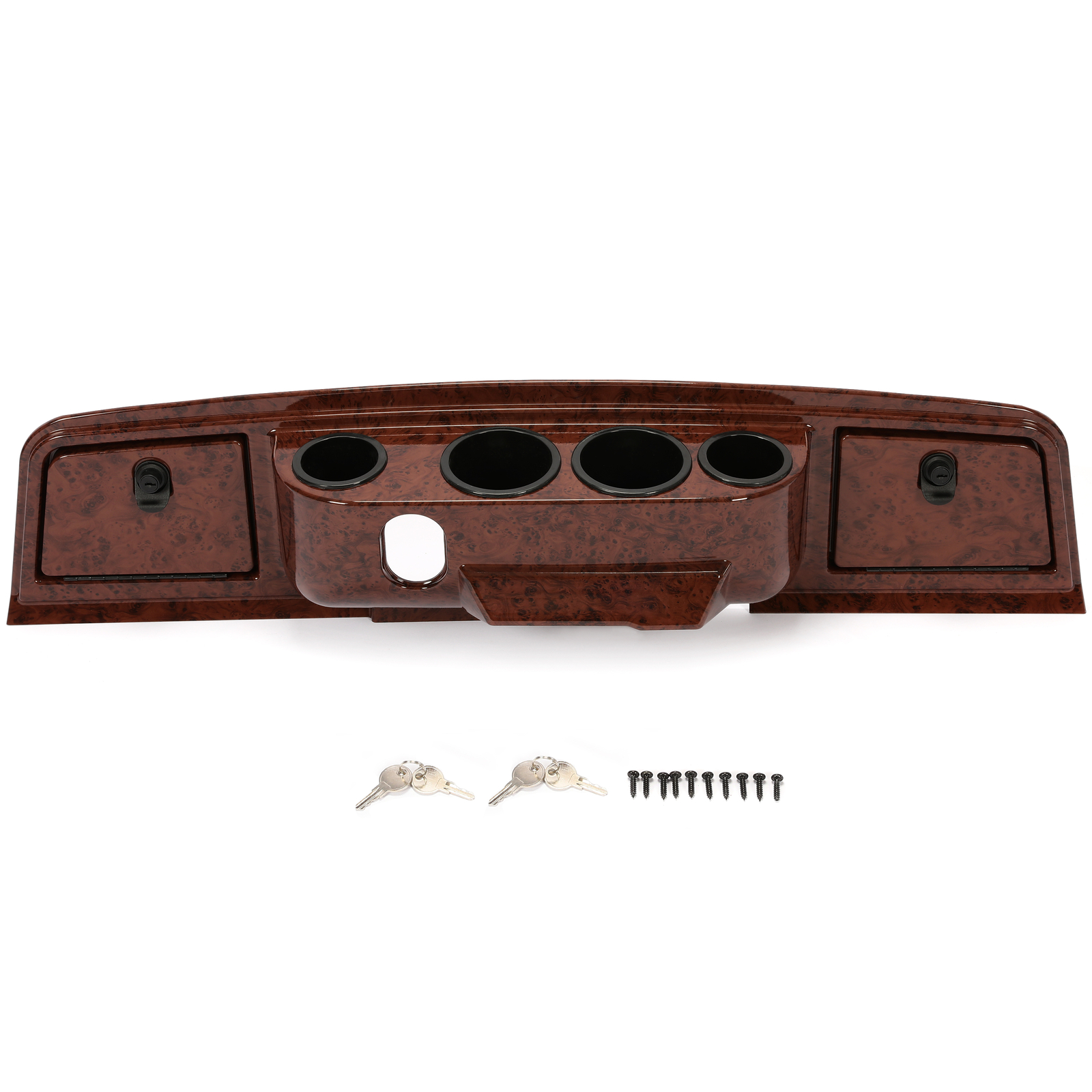 For Yamaha G14 G16 G19 G22 Golf Cart Wood Grain Dash Board Kit Assembly ...