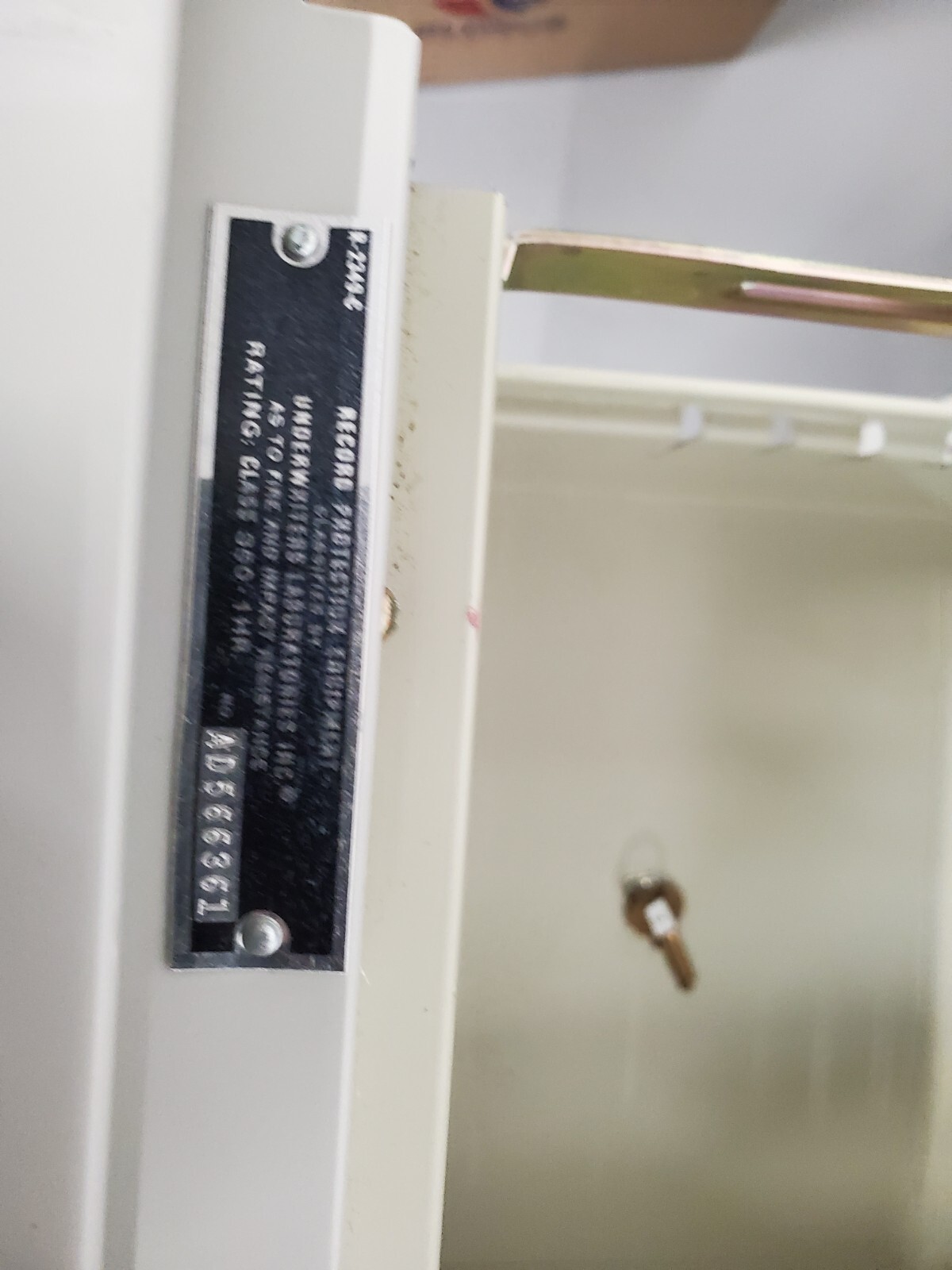 Schwab Filing Cabinets 2500 Vertical Fire, Impact & Explosion rated Tan ...