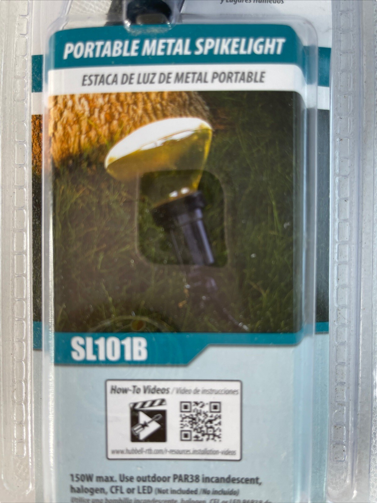 Bell Outdoor Portable Metal Spikelight SL101B Weatherproof Landscape ...