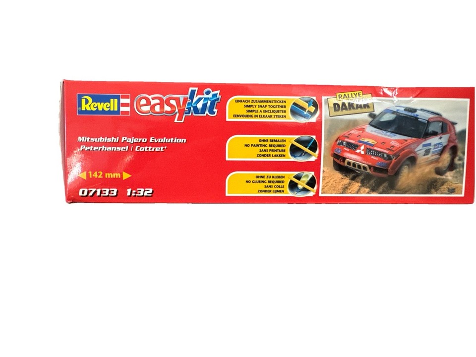 Revell Easy Kit Rallye Dakar Mitsubishi Pajero Evolution 1:32 Scale ...