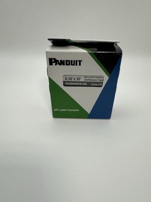 Panduit T050X000BYM-WH Self-Laminate Wire Marker Labels White – NEW | eBay