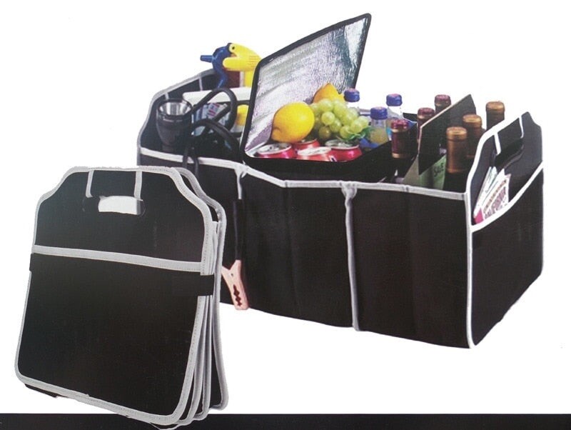 Trunk Cargo Organizer Collapsible Folding Storage Box Car Truck Auto ...