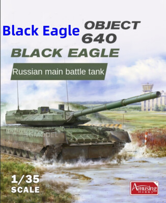 Amusing Hobby 35A064 1/35 Russian Main Battle Tank Black Eagle Object ...
