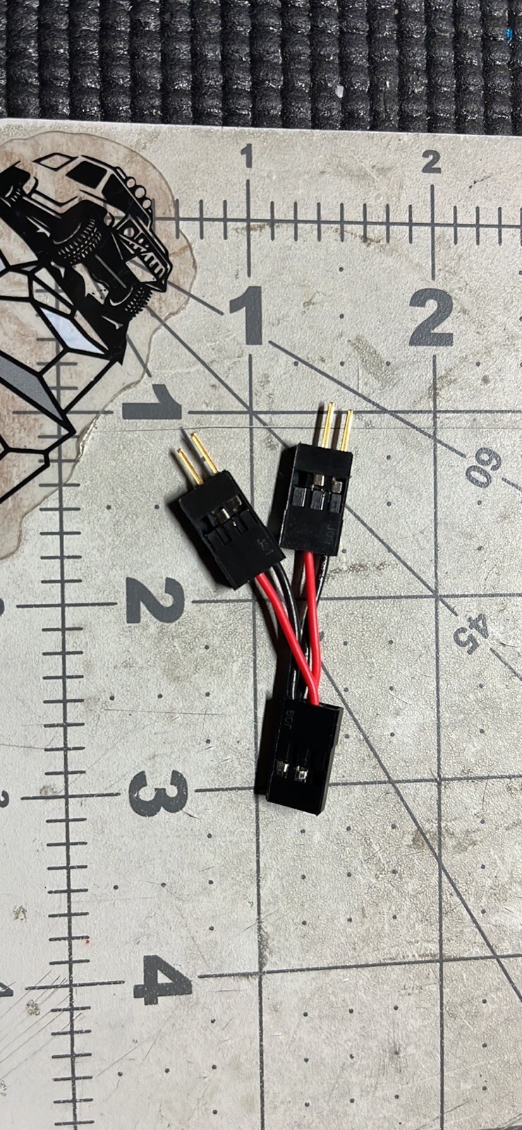 RC Car Plane Hobby Servo Splitter Y Harness JR RX Connector Adapter US ...