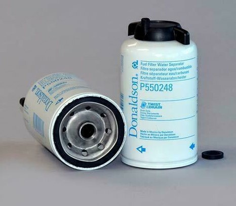 P550248 Donaldson Fuel Filter, Water Separator Spin-On Twist&Drain ...