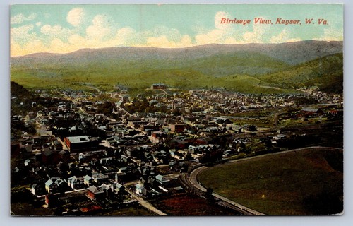 J88/ Keyser West Virginia Postcard c1910 Birdseye Homes School 284 | eBay