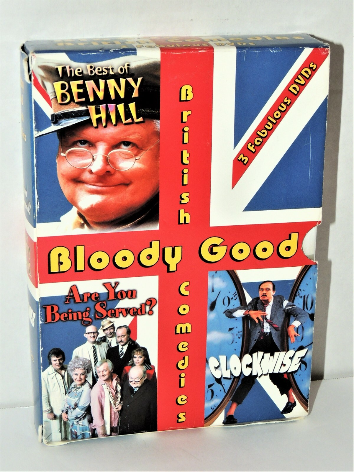 Bloody Good British Comedies DVDs 3 Movies John Cleese Benny Hill 3 ...