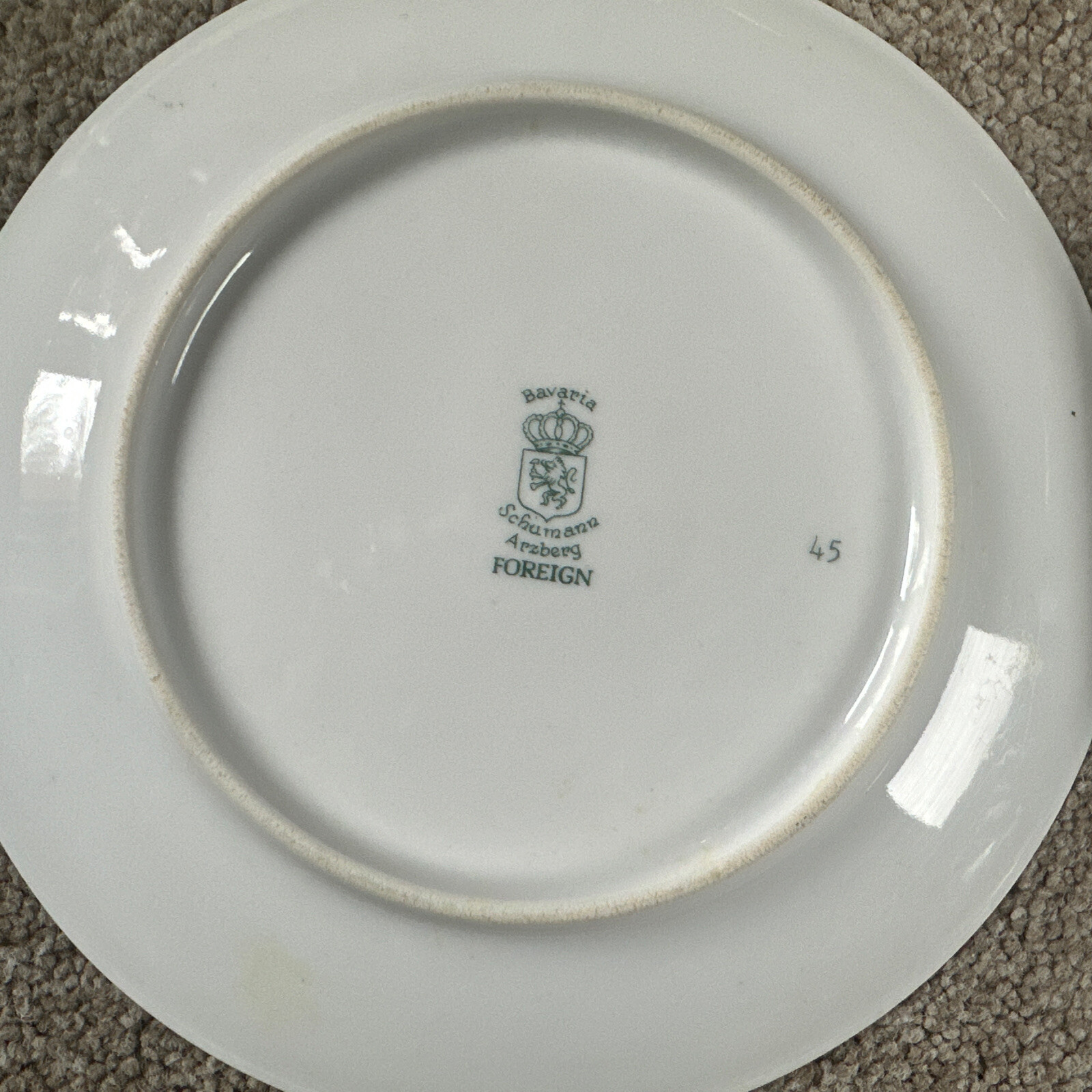 BAVARIA SCHUMANN ARZBERG GERMANY, FRUIT FIG Scallop Gold 5 PLATES | eBay UK