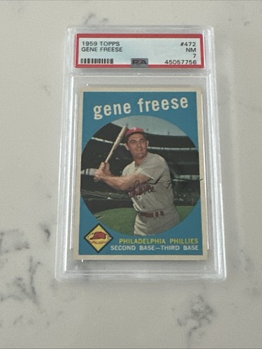 1959 Topps #472 Gene Freese PSA 7 NM | eBay