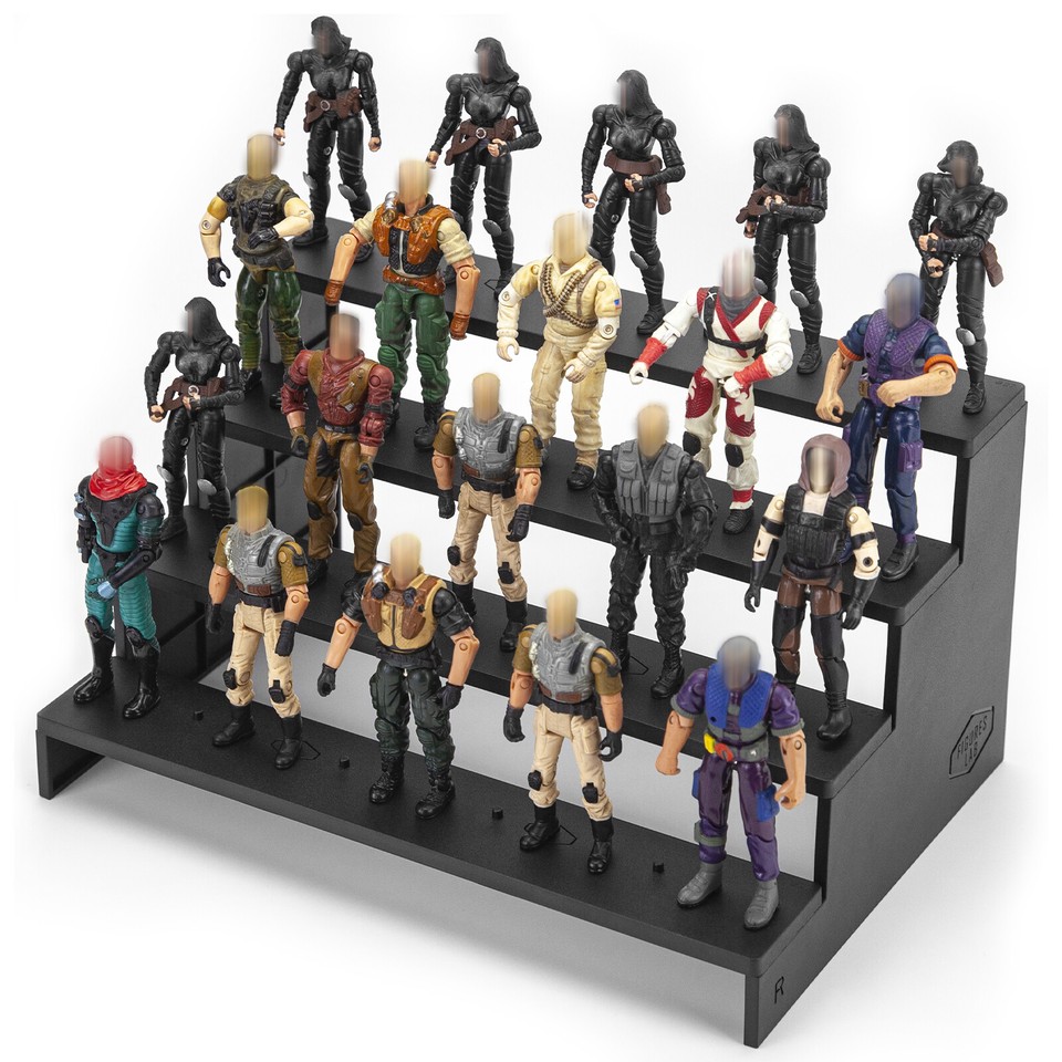 NEW Display Stands BASE For 3.75'' VINTAGE Star wars & Vintage Gi joe ...