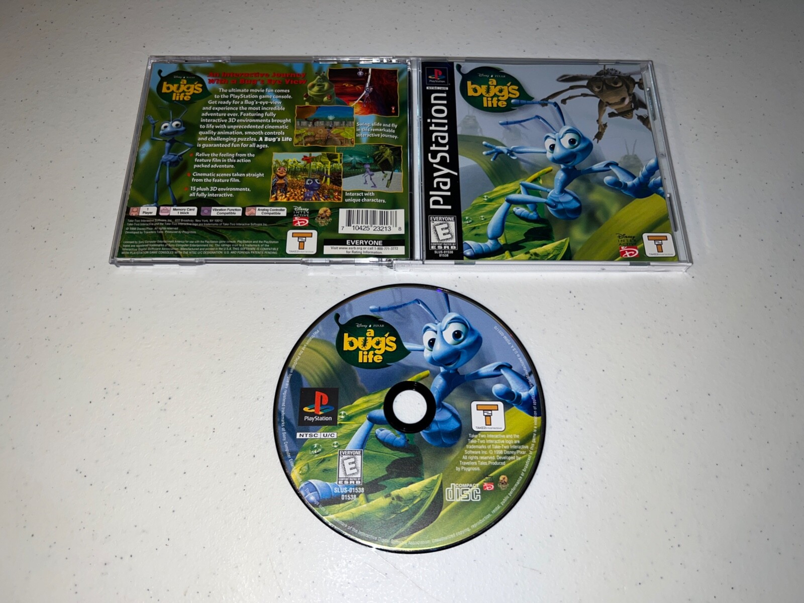 Disney Pixar A Bug's Life Playstation 1 PS1 Complete CIB TESTED | eBay