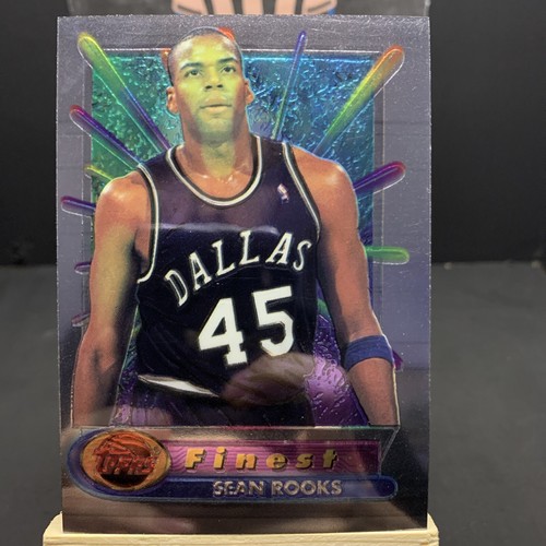 1994-95 Topps Finest Sean Rooks #15 Dallas Mavericks | eBay