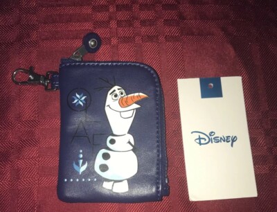 New Disney Frozen 2/II Kipling Olaf Card Case/Charm/Keychain/Coin Purse ...