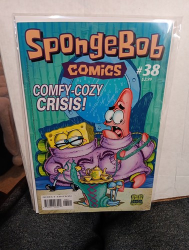 SpongeBob Comics #38 Comfy Cozy Crisis 2014 Sleeved VG Rare Fast ...
