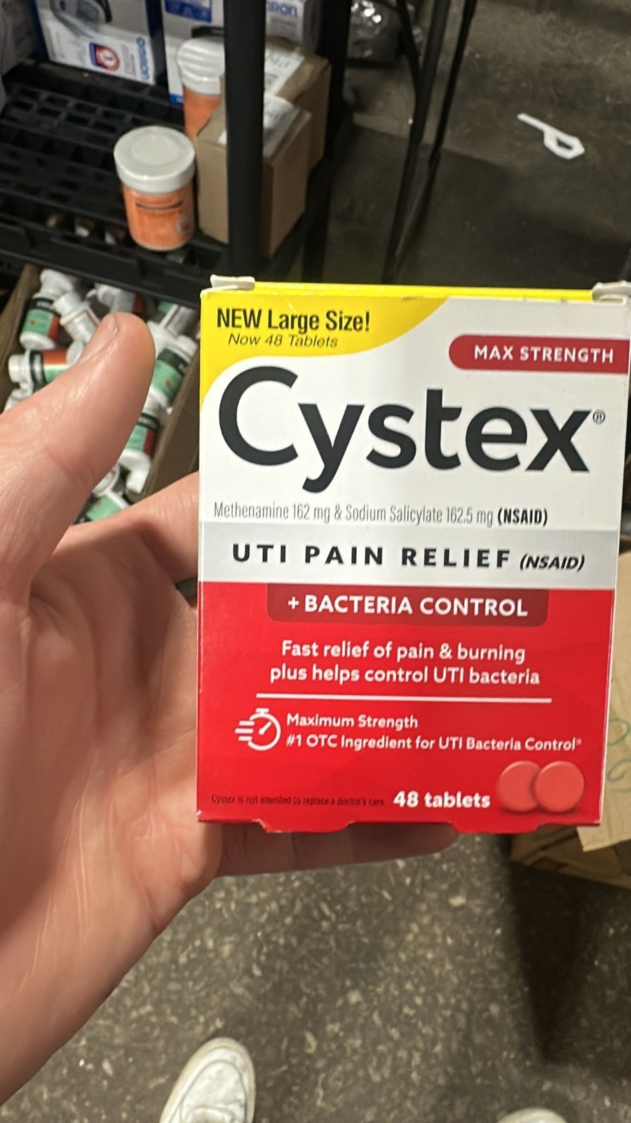 Cystex Plus Urinary Pain Relief Tablets 48 ea PACK OF 2 exp 03/26 | eBay
