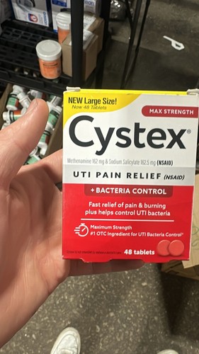 Cystex Plus Urinary Pain Relief Tablets 48 ea PACK OF 2 exp 03/26 | eBay