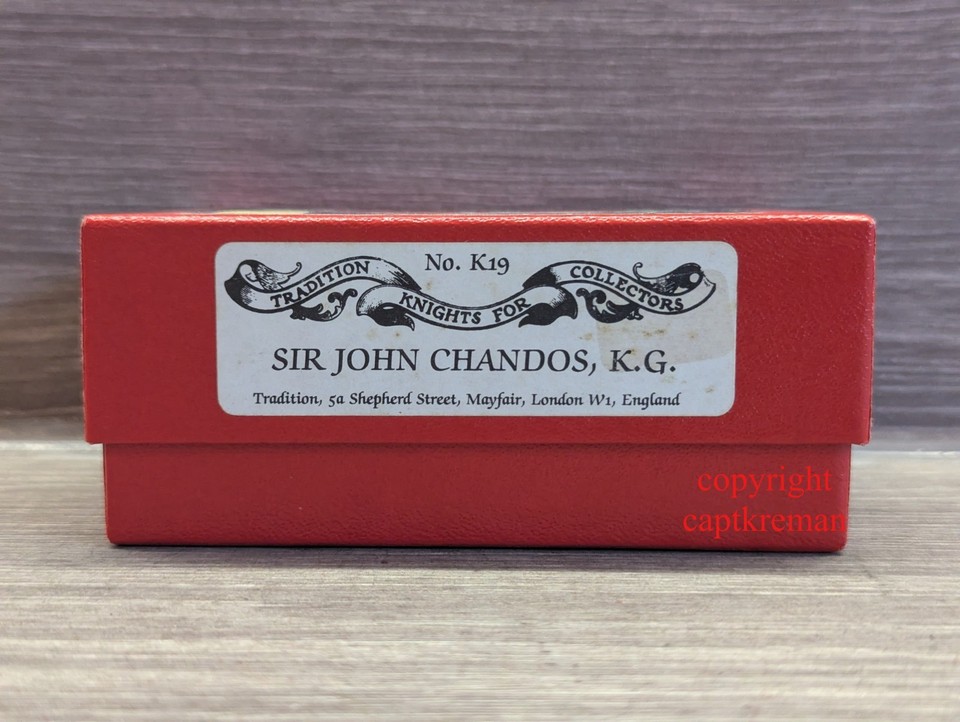 Tradition of London, Medieval Foot Knights, Sir John Chandos, KG. #K19 ...