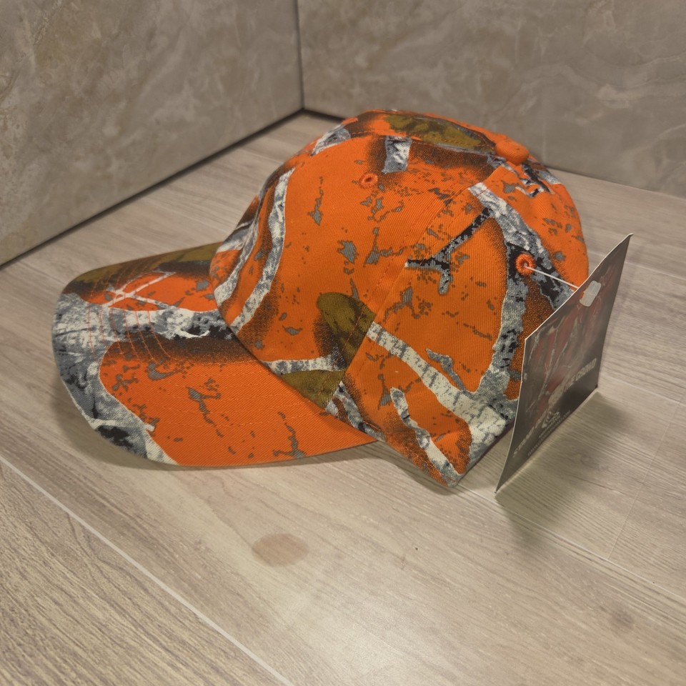 Mothwing Orange Game Day Camo Hat, Structured, Adjustable, OSFM, NWT | eBay