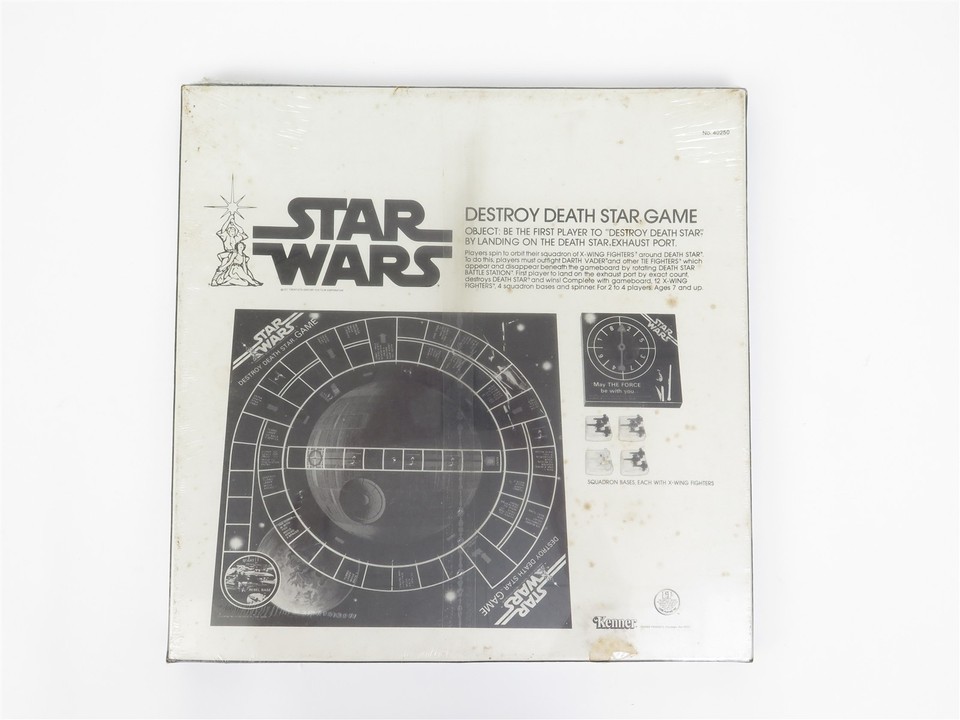 NOS Vintage 1977 Star Wars Board Game Destroy Death Star Game No. 40250 ...