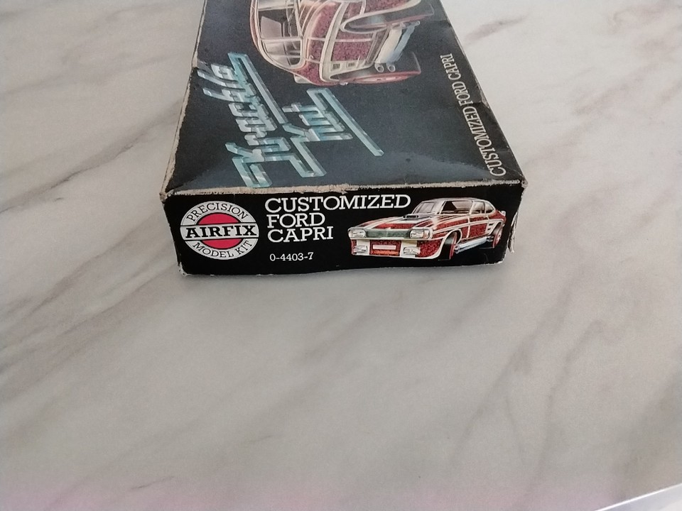 Airfix Kit No 0-4403-7. Customized Ford Capri, Krackle Kat | eBay UK