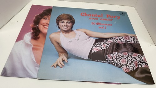 Lot of 2 Chantal Pary Vinyl LPs Avec Amour 20 Chansons Vol.1 and J'Suis ...