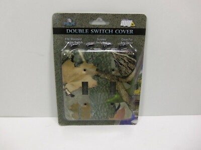 Rivers Edge CAMO Fall Transition Double Light Switch Cover Switchplate ...