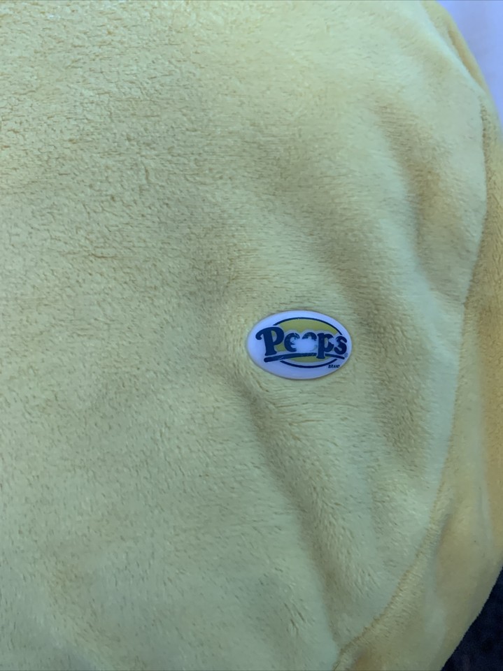 Peeps Yellow Bunny 23” Large Jumbo Giant Easter Plush Stuffed Peep | eBay