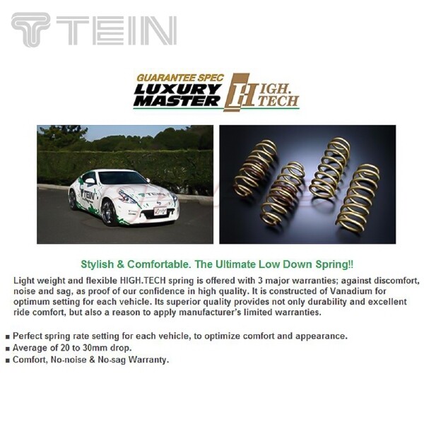 TEIN High Tech Lowering Springs for ODYSSEY RC1 11/2013 Onwards SKHE4-G1B00 | eBay
