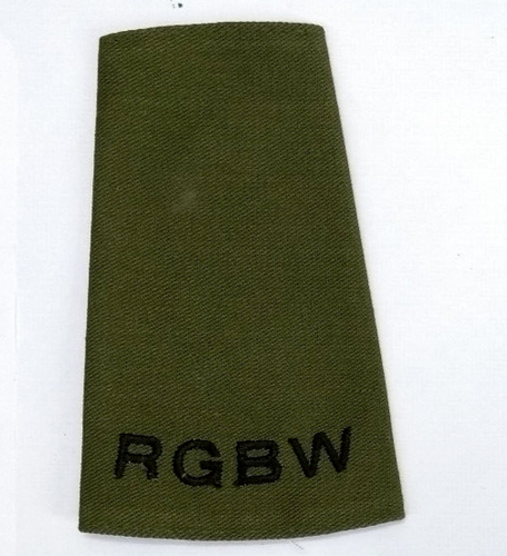 Royal Gloucestershire Berkshire & Wiltshire RGBW Green Plain Private ...