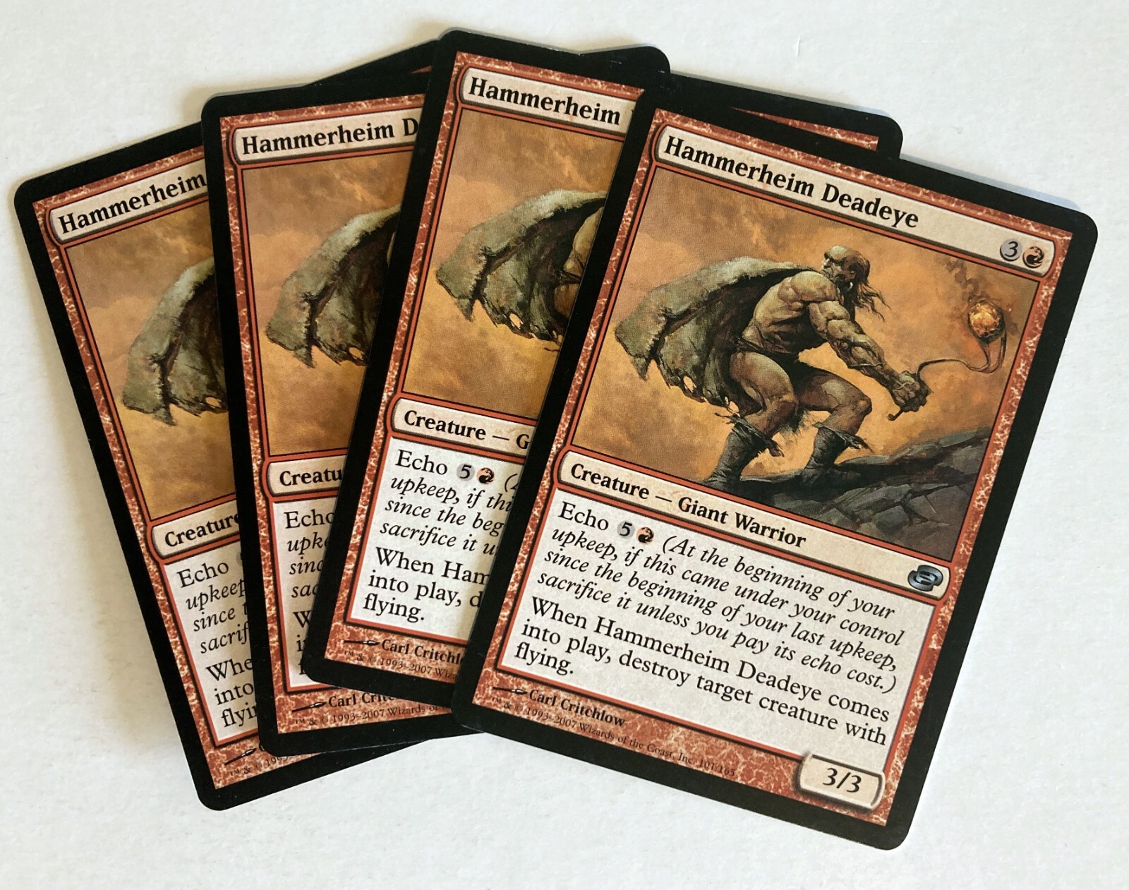 Hammerheim Deadeye (4) Planar Chaos NM MTG Magic the Gathering | eBay