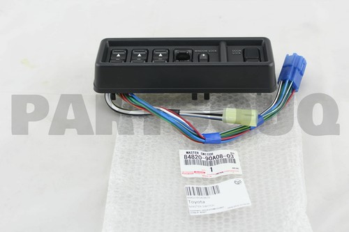 8482090A0803 Genuine Toyota MASTER SWITCH ASSY, POWER WINDOW REGULATOR ...