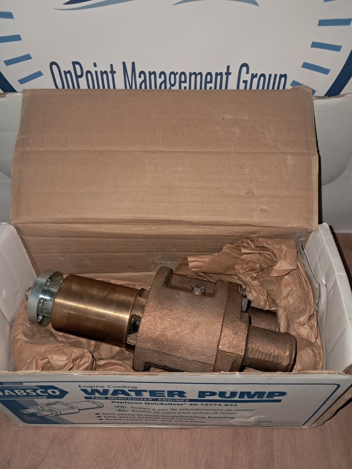 Jabsco 43210-0001, MerCruiser 46-72774 A32, Engine Raw Water- Cooling ...