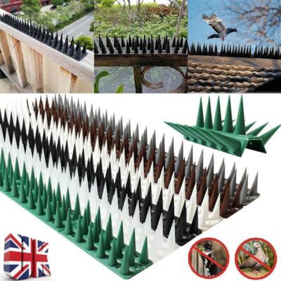 Bird Spikes Strips Fence Top Roof Tall Spikes Anti Pigeon Seagull Cat ...