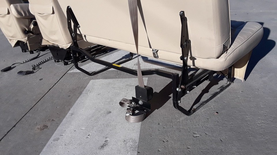 MERCEDES BENZ SPRINTER PASSENGER VAN 2ND & 3RD & 4RD ROW SEAT SET BEIGE ...