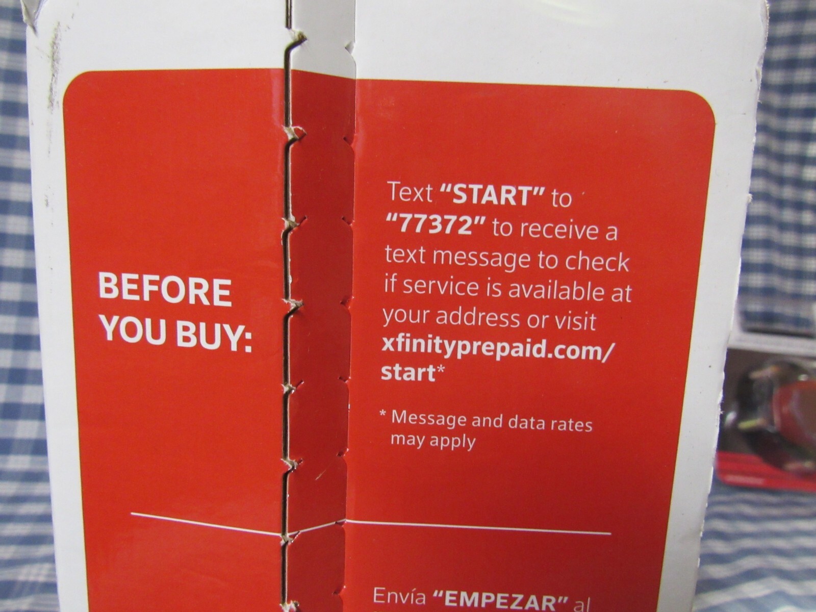 Xfinity Prepaid Internet Starter Kit (BoxSealed Please Read Carefully ...