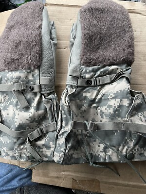 Extreme Cold Weather Arctic Mittens ACU Military Gloves ACU With Liner ...
