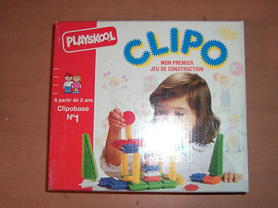 1991 VINTAGE PLAYSKOOL CLIPO BASE STICKLE BRICKS SFINOTOUBLAKIA 28 PCS ...