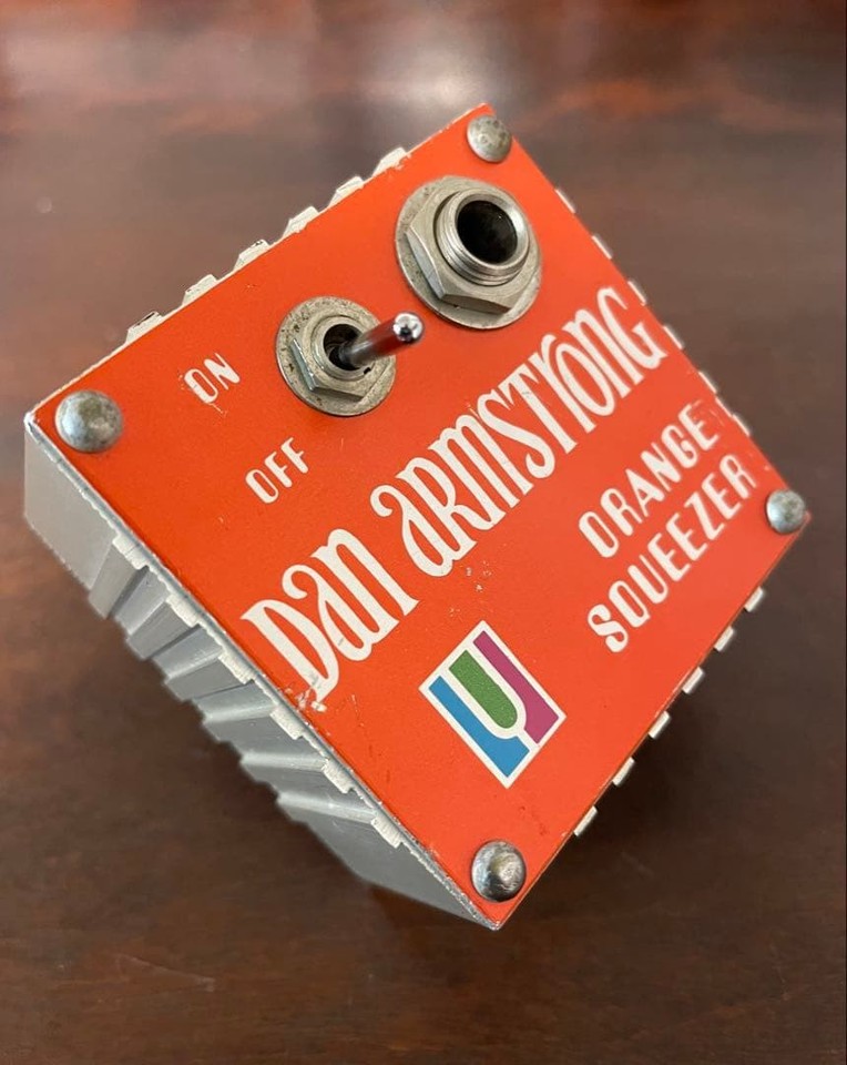Dan Armstrong Orange Squeezer Guitar Effects Pedal Volume Comp usato | eBay