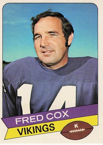 1977 TOPPS HOLSUM #16 FRED COX MINNESOTA VIKINGS | eBay