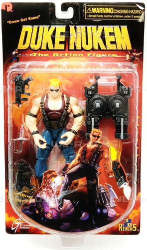 Duke Nukem The Action Figure ReSaurus Company 1997 No. DN975002 NRFP ...