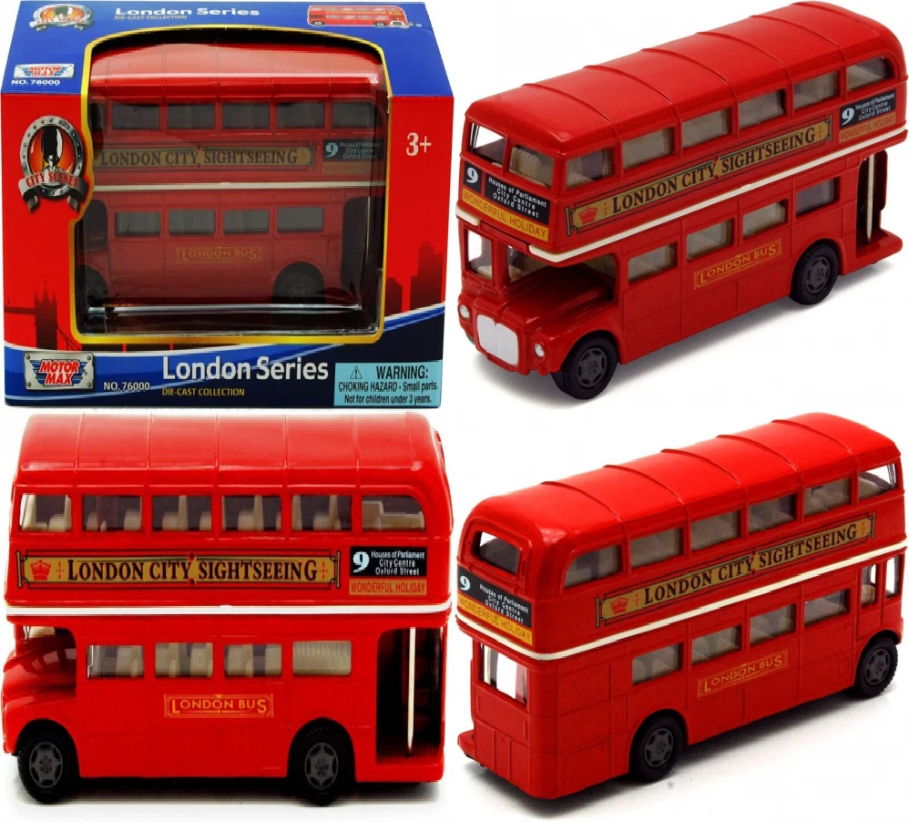 Diecast Double Decker Bus