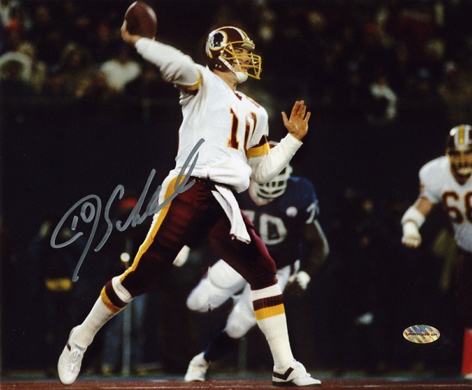 Jay Schroeder Washington Redskins Autographed 8x10 | eBay