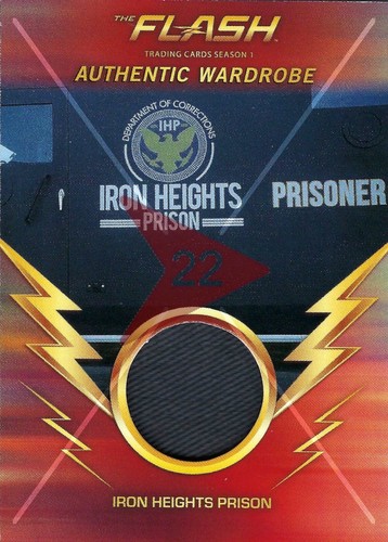 Cryptozoic The Flash Season 1 Wardrobe M10 Iron Heights Prison | eBay UK